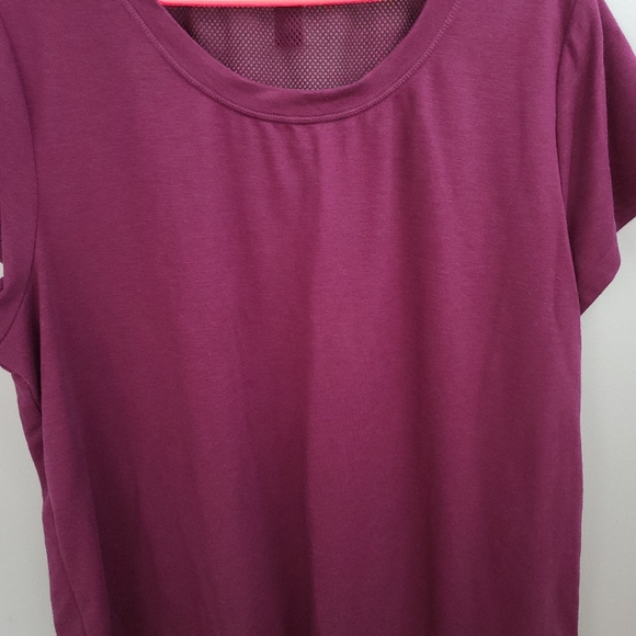 Reebok | Tops | Purple Athletic Shirt | Poshmark